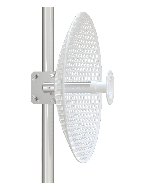 4.9-7.125GHz 30dBi Parabolic MIMO Grid Dish Antenna less Wind Load 1 ...